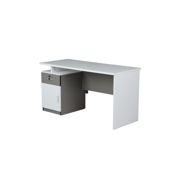 HDC 2 Home Desk/Clerical 1400×600x760 White/Grey | Esaaks