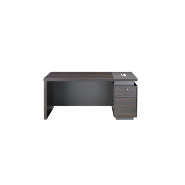 HDC 139BG Home Desk/Clerical 1600×800×750 Dark Oak/Grey | Esaaks