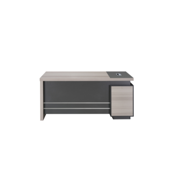 DC 139OG Home Desk/Clerical 1600×800×750 Light Oak/Grey | Esaaks